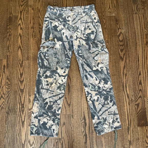 Vintage America | Pants | Vintage 9s Real Tree Camo Cargo Camo Cargo ...